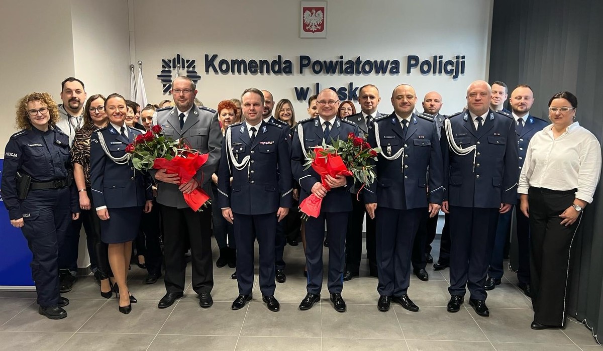 Wprowadzenie I Zastępcy Komendanta Powiatowego Policji w Lesku - Wydarzenia - KPP w Lesku
